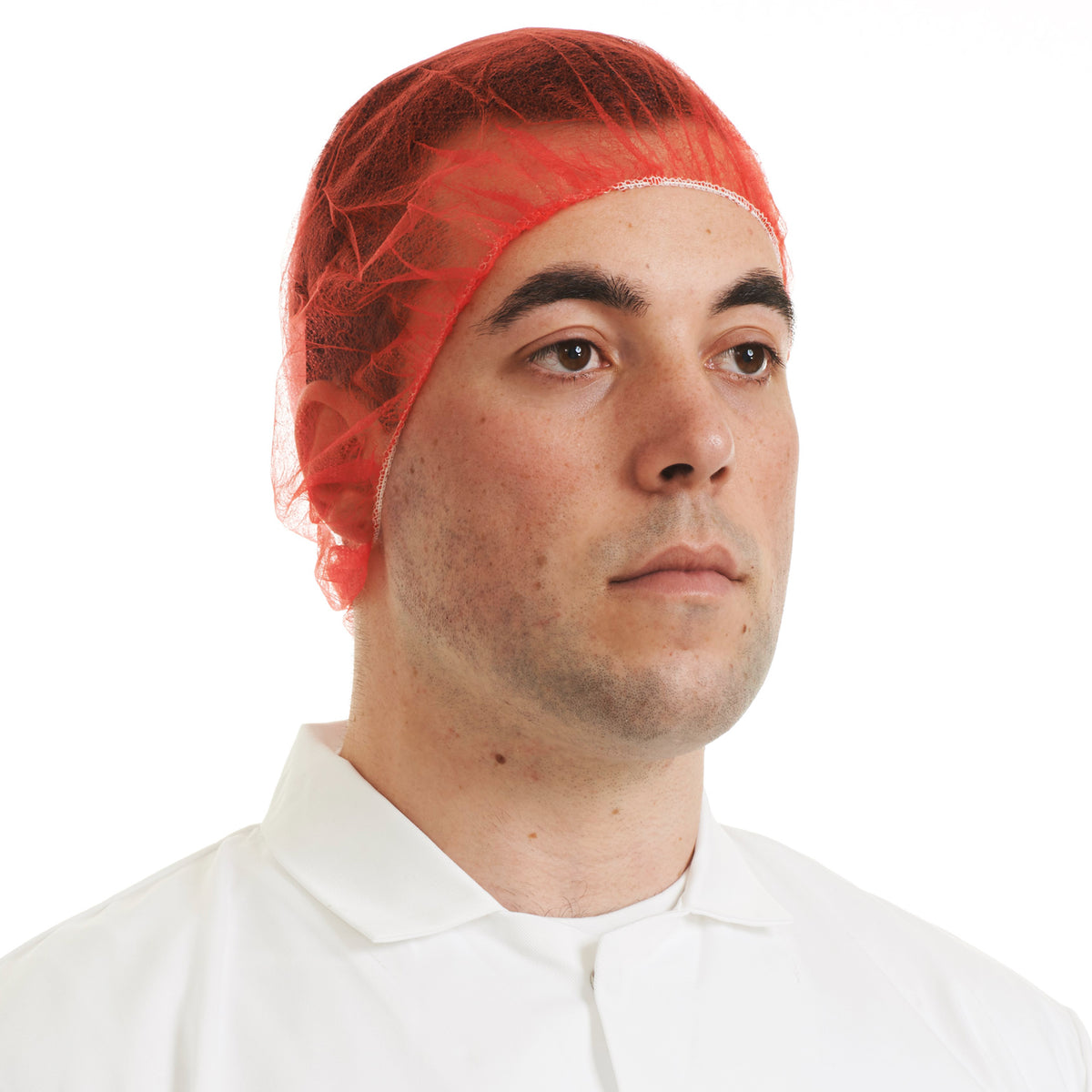 Bouffant Cap 21in Poly - Case of 1000 (10 Boxes of 100) - Bawas